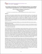 An Evaluation of Performance of k-NN and Mahalanobis Distance on Local ...